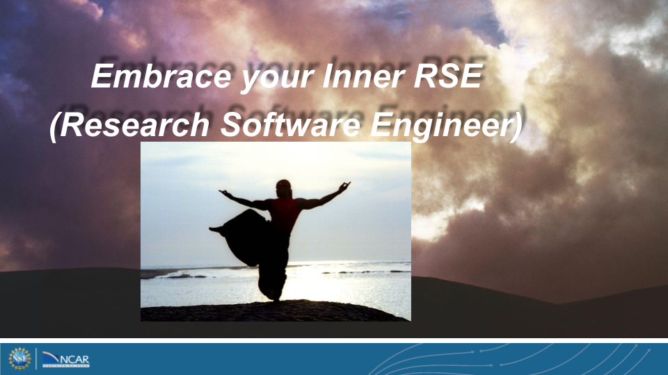 Introduction — Helping Scientists Embrace their Inner Research Software Engineer (RSE) and ...